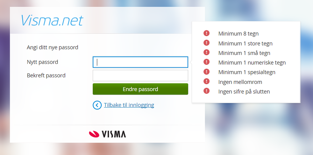 Visma Software AS Kundeportal