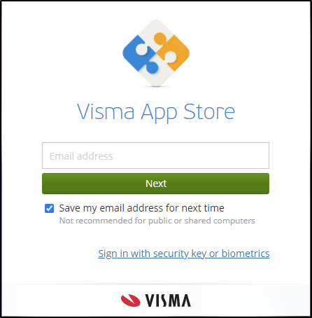 How to Create Your Visma App Store Account