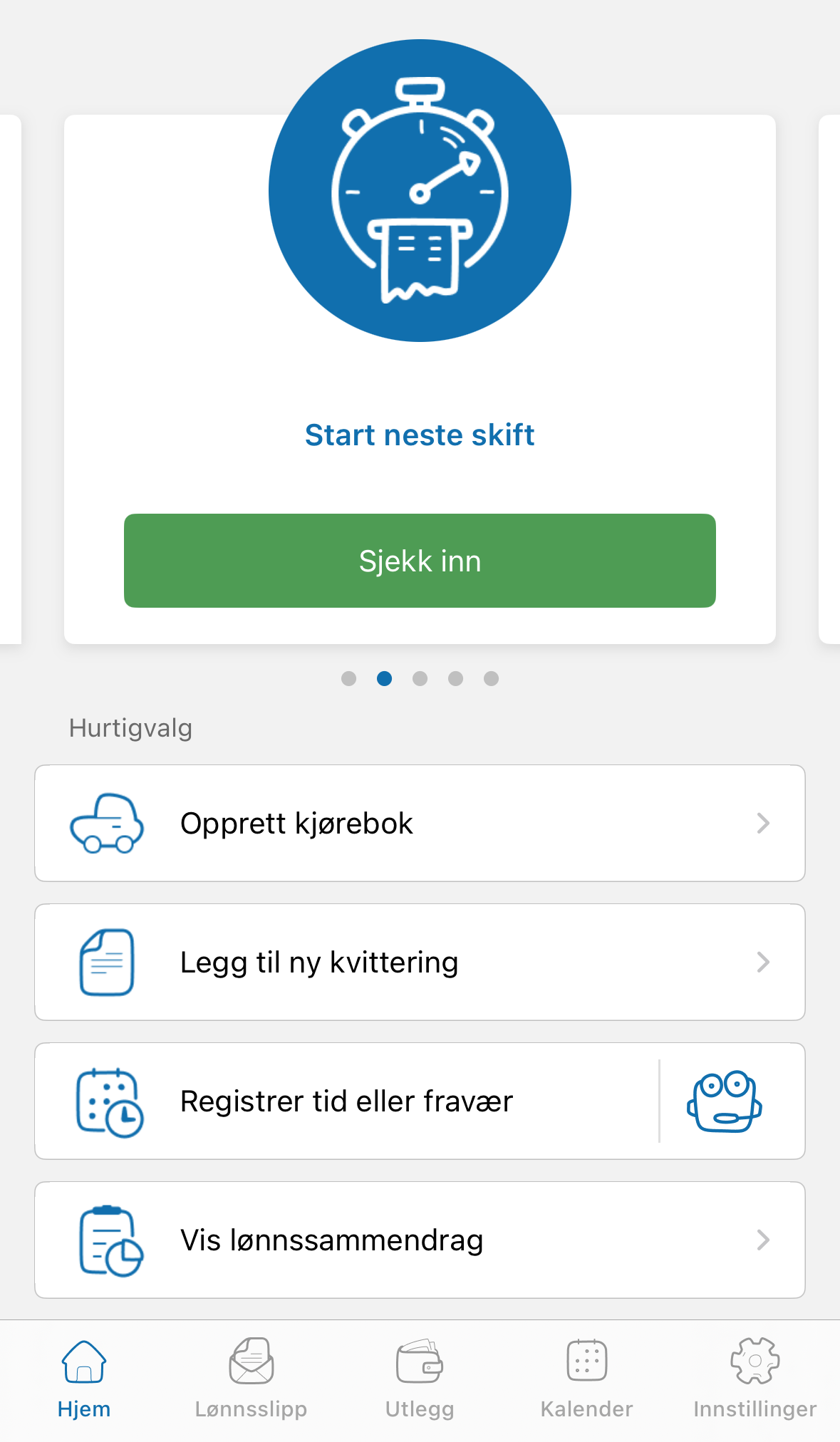 Visma Employee App / lønnsslipp